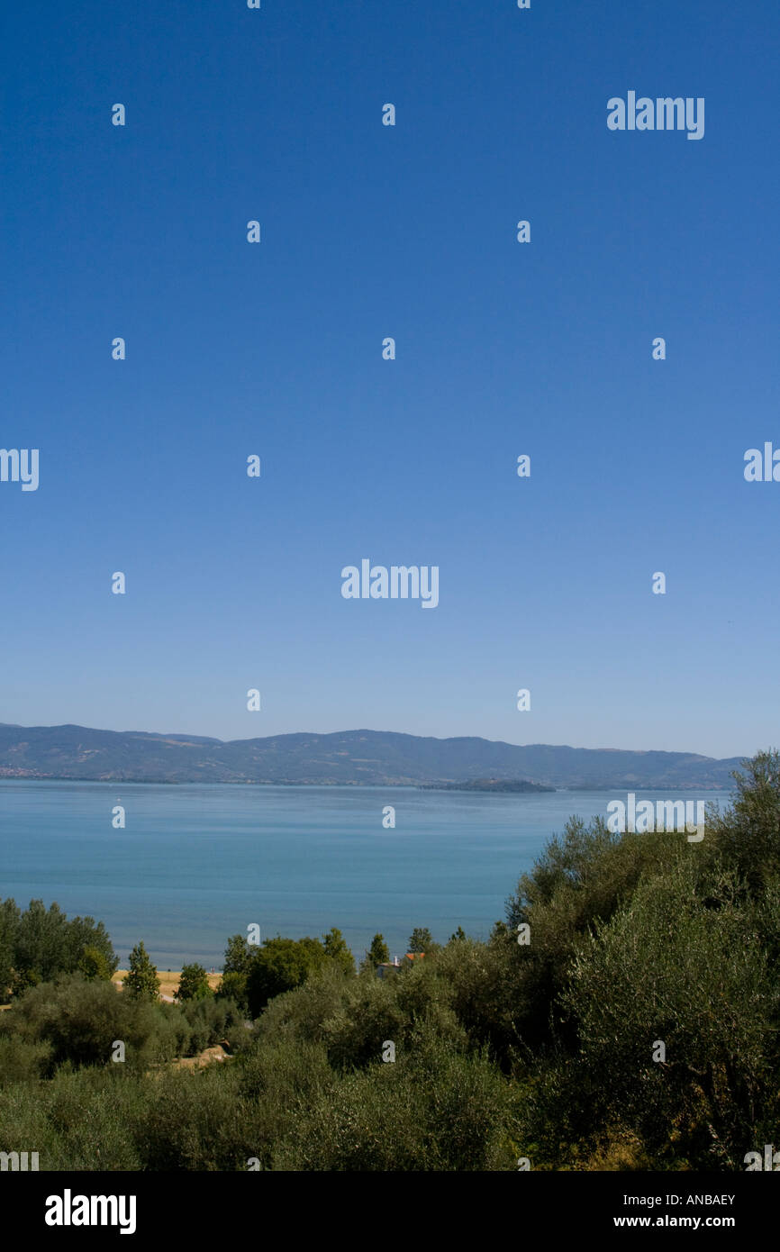 Lago Trasimeno Umbria Italy Stock Photo - Alamy