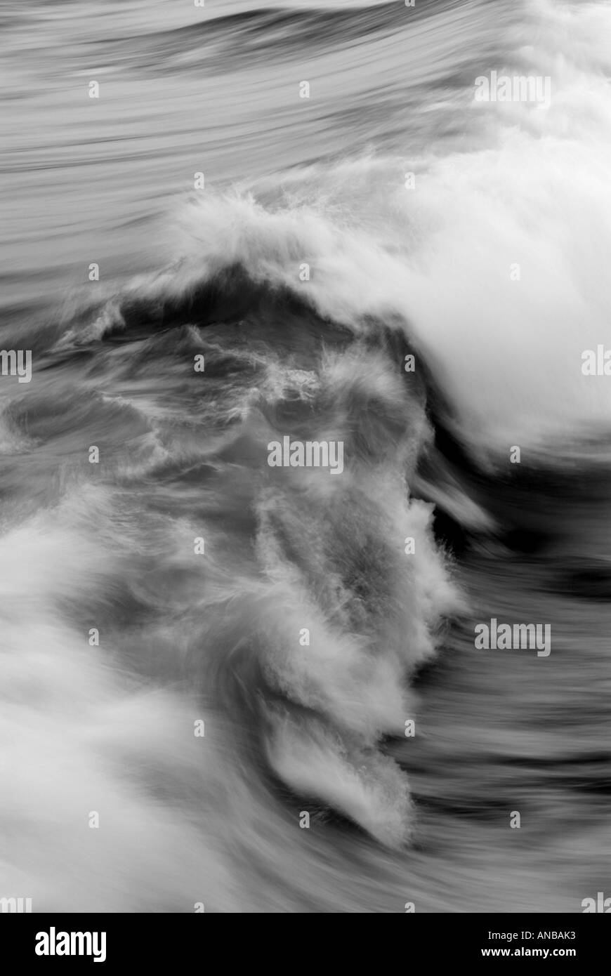 Strong wave current Black and White Stock Photos & Images - Alamy