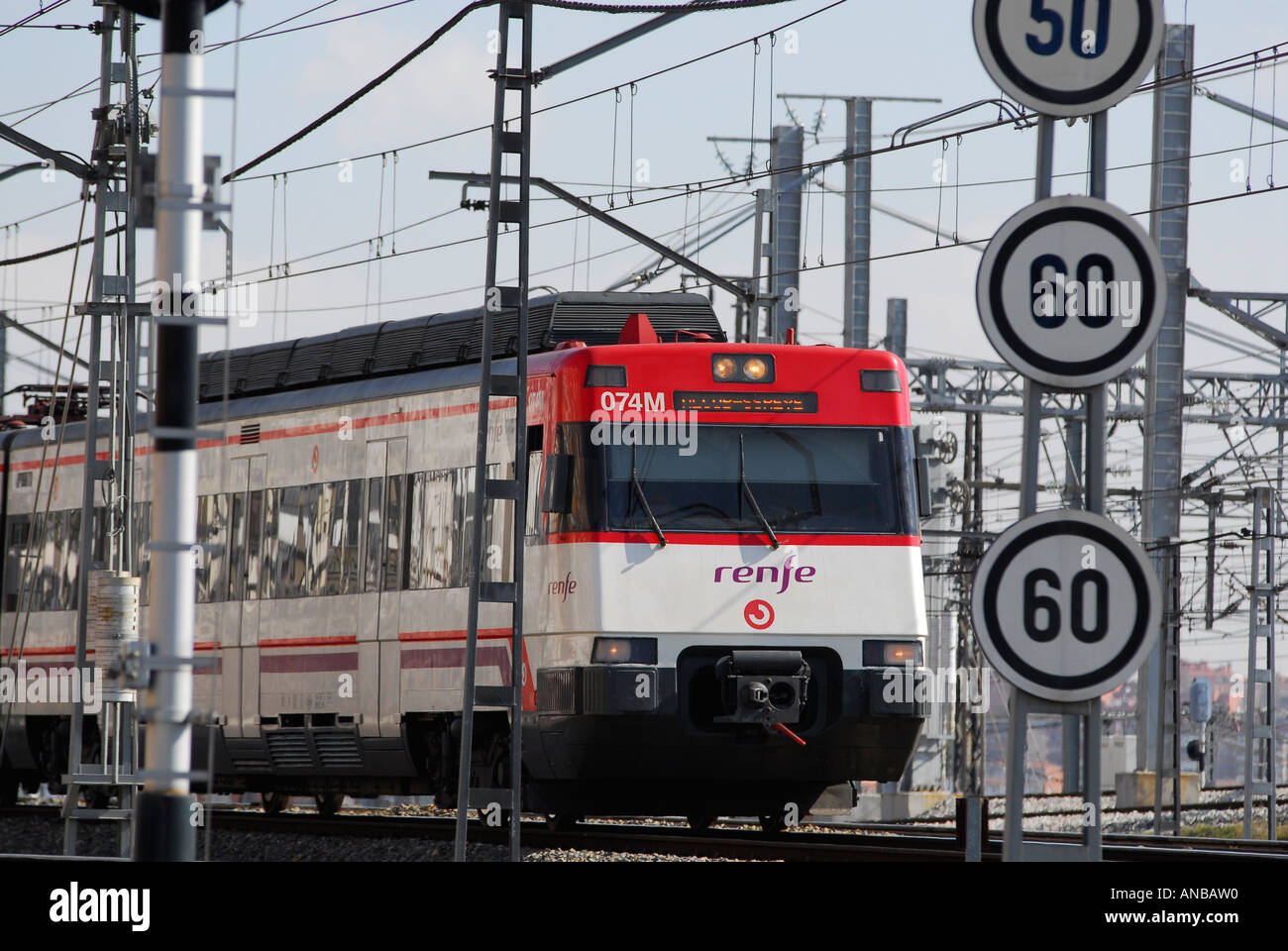 Cercanias commuter railway hi-res stock photography and images - Alamy