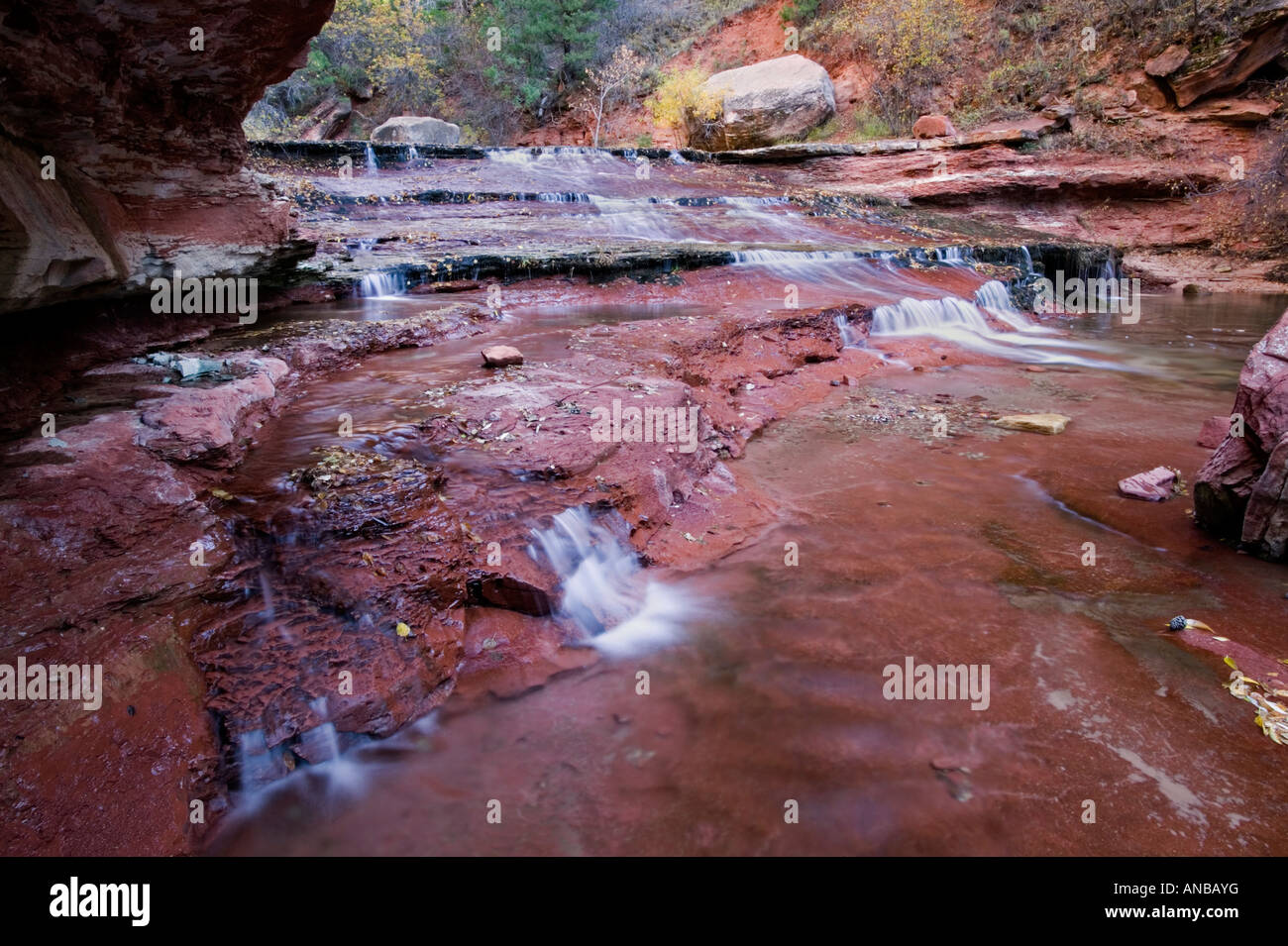 Subway - Left Fork of North Creek Stock Photo - Alamy