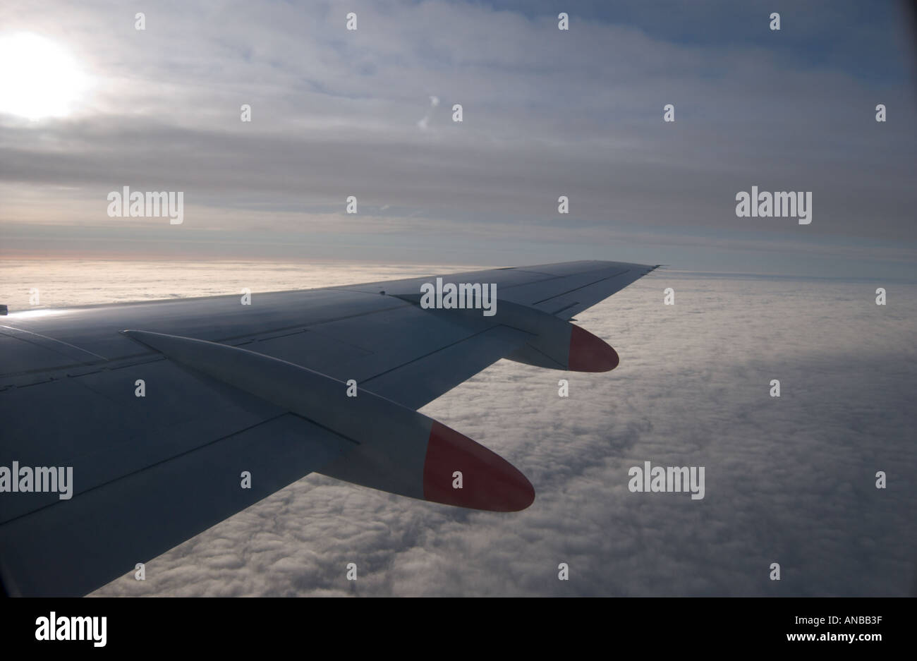 view out of the window of an airplane Stock Photo - Alamy