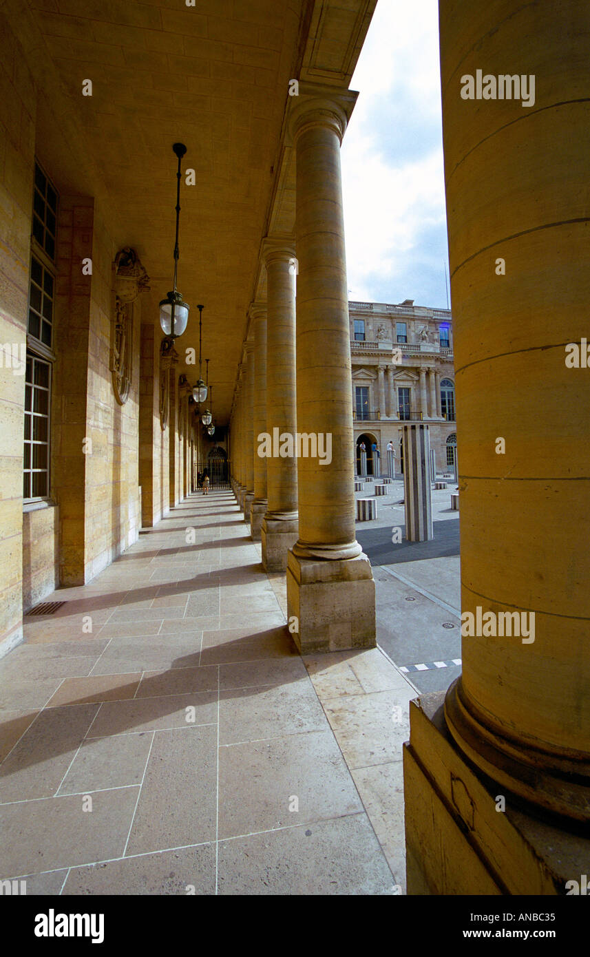 Palais Royal Courtyard Stock Photo - Alamy
