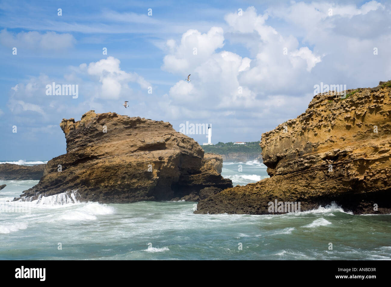 Atlantic coast in biarritz hi-res stock photography and images - Alamy