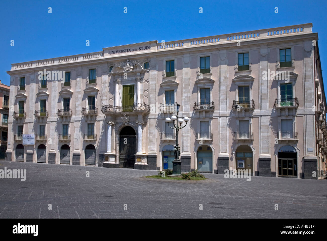 University Catania Sicily Italy Europe Stock Photos & University ...