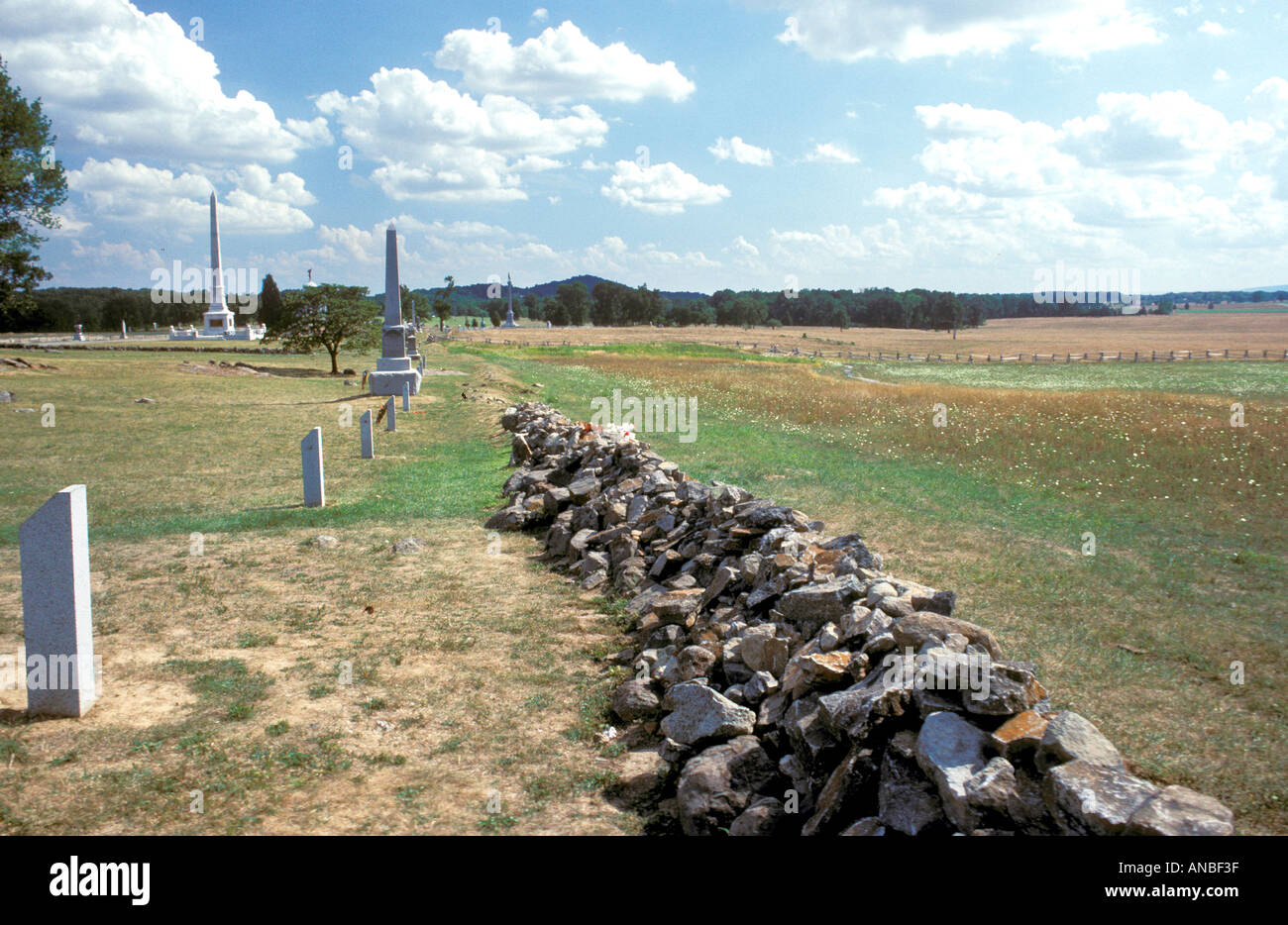 Gettysburg cemetery hill hi-res stock photography and images - Alamy