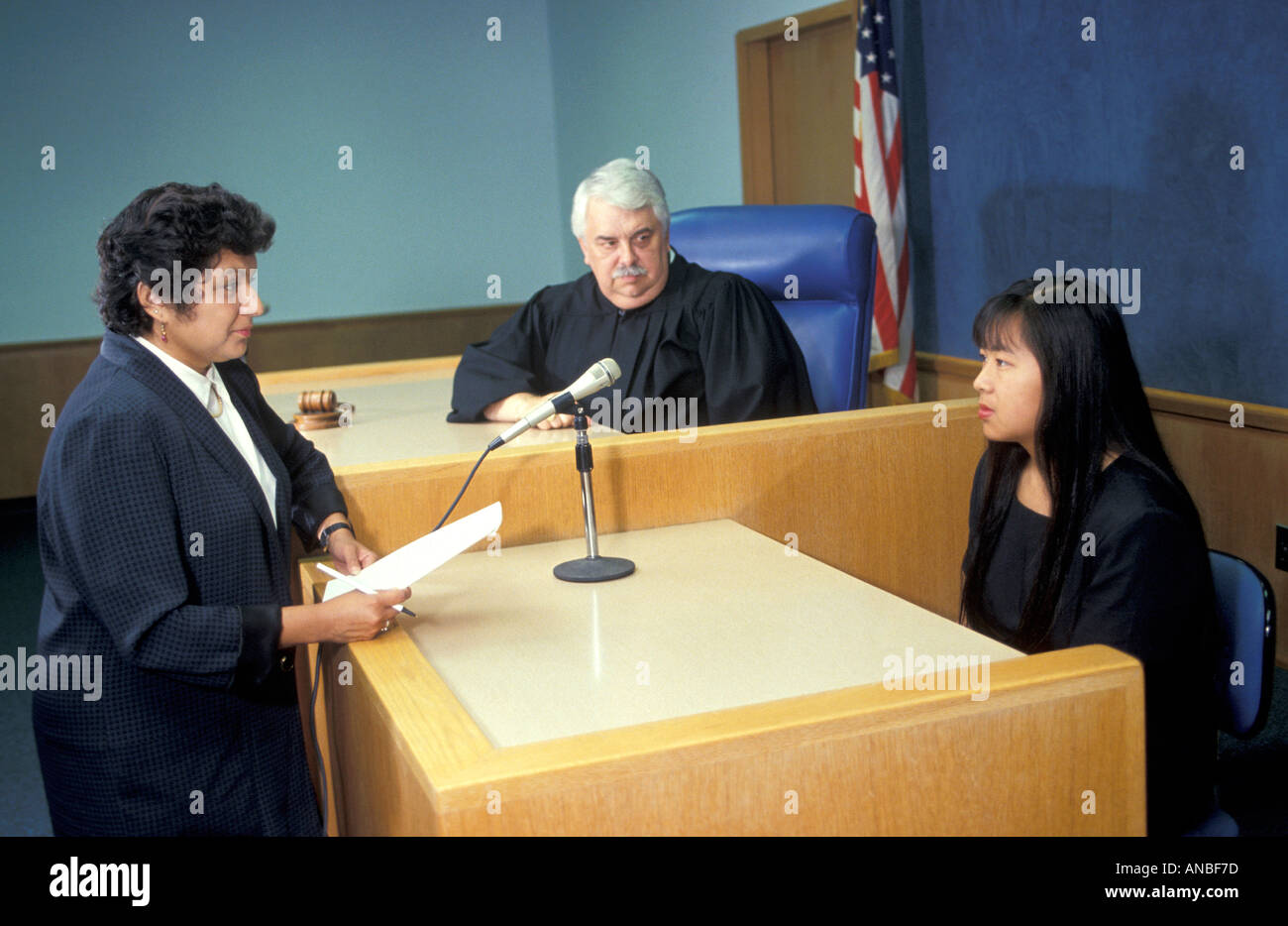 Prosecutor courtroom hi-res stock photography and images - Alamy