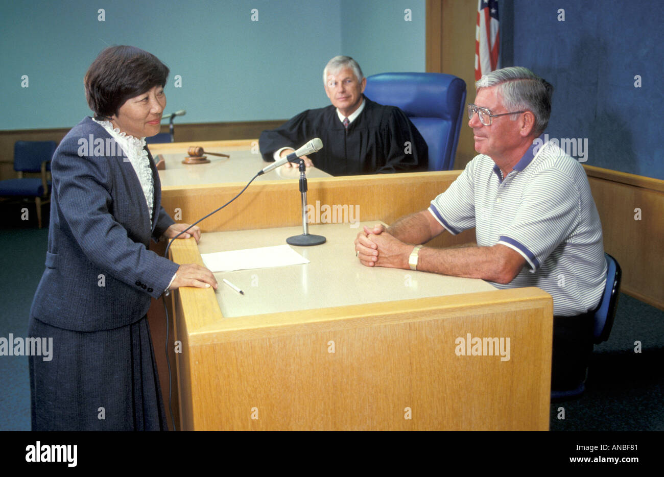 Court Room Activity Stock Photo - Alamy