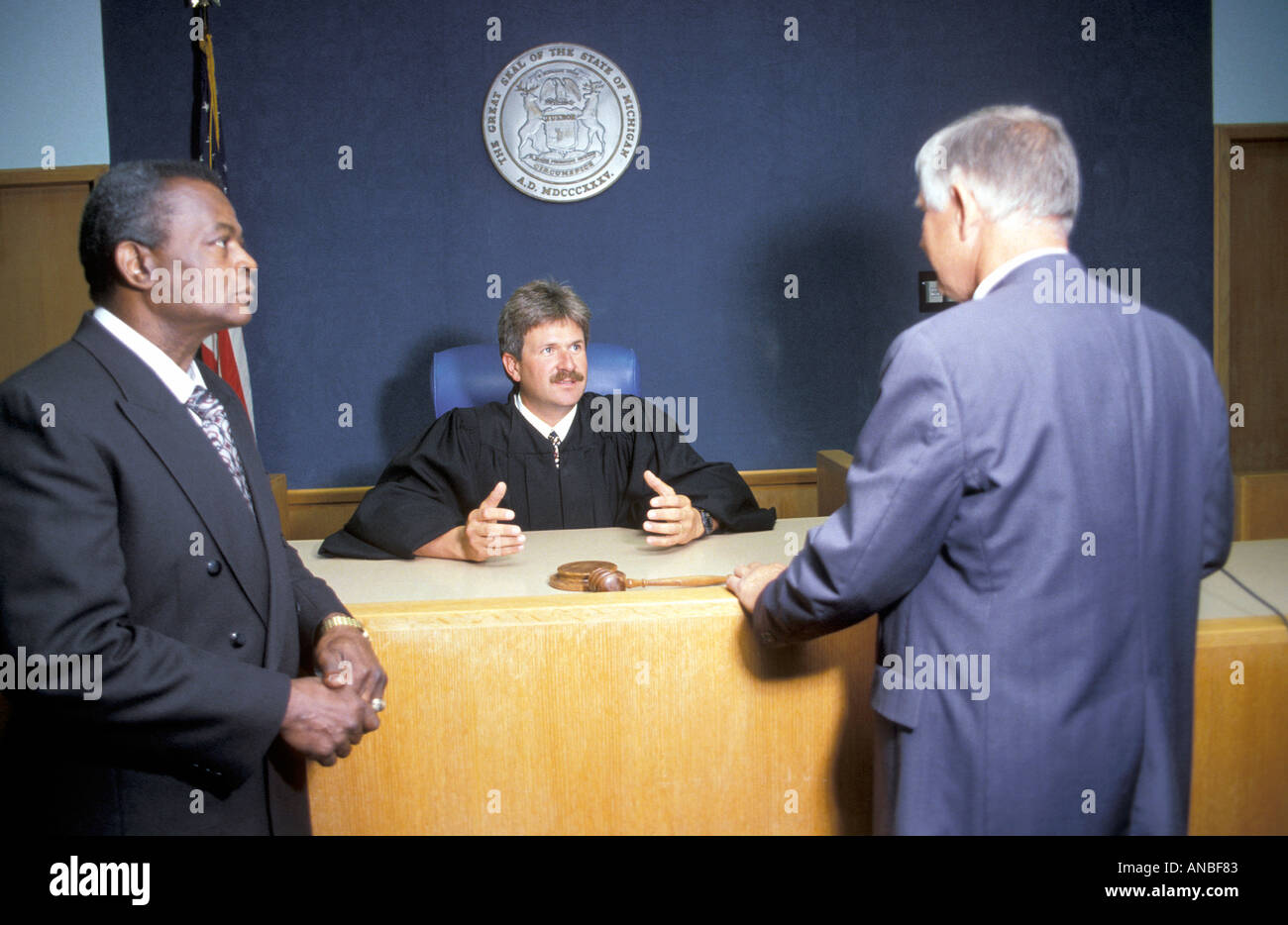 Court Room Activity Stock Photo - Alamy