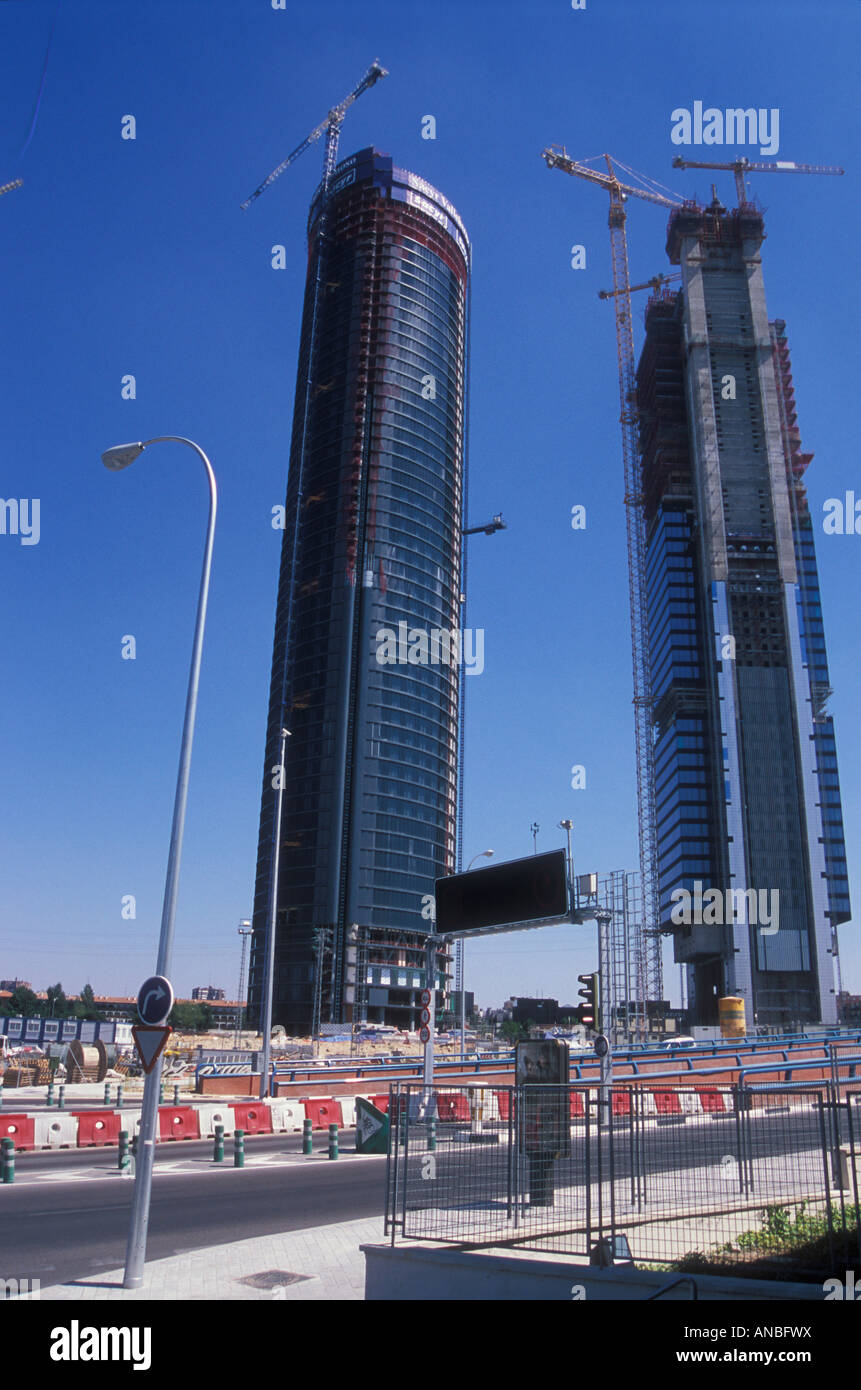 The Four Towers, Madrid, Spain Stock Photo - Alamy