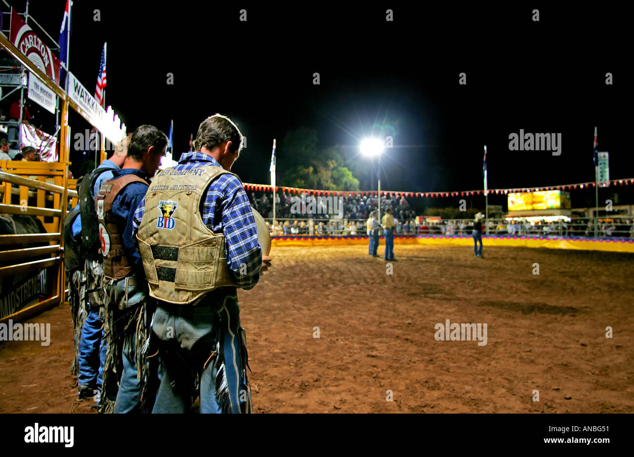 Bull riding Mt Isa Stock Photo - Alamy