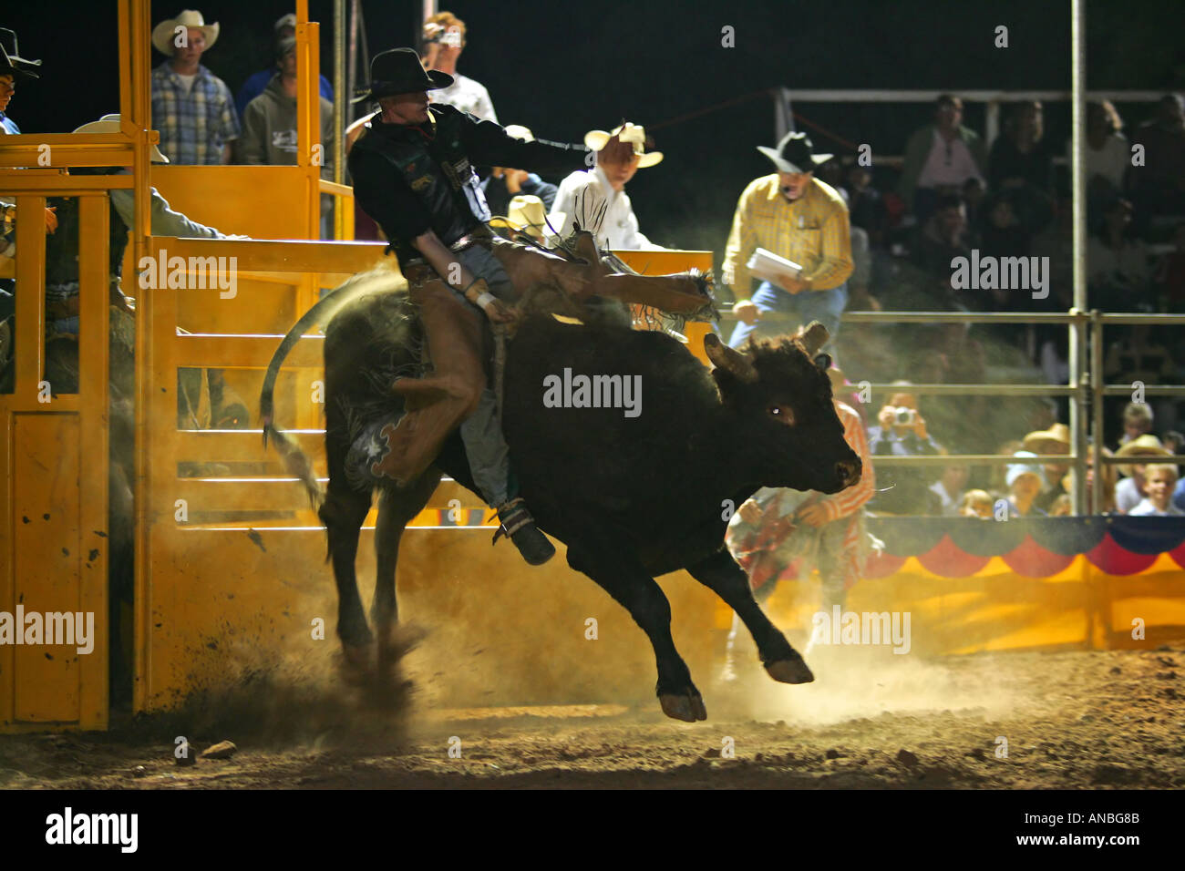 Bull riding Mt Isa Stock Photo - Alamy