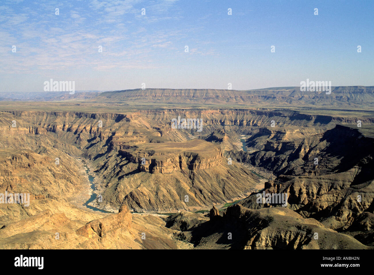 Panoramic view of the Fish River Canyon Stock Photo - Alamy