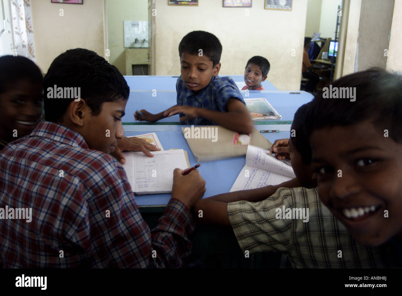 School Children Classroom India High Resolution Stock Photography and ...
