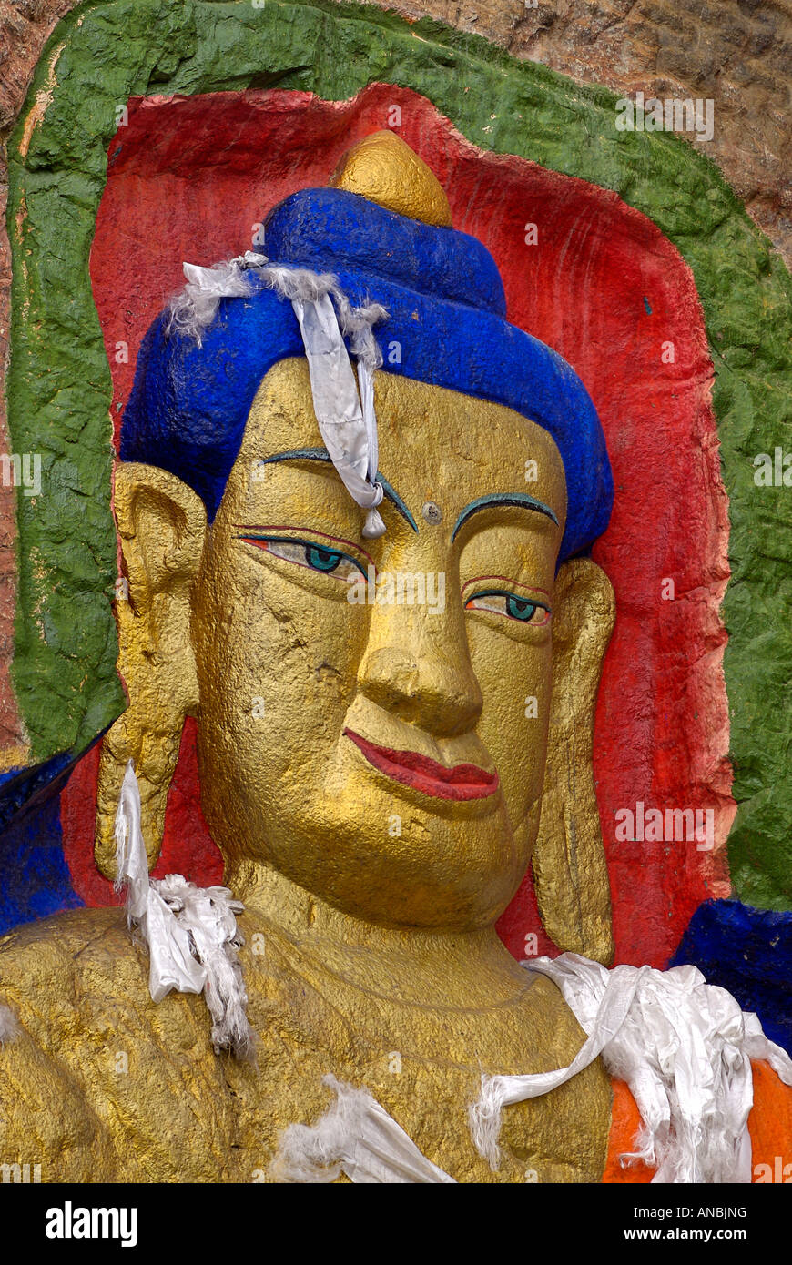 Buddha carved on cliff hi-res stock photography and images - Alamy