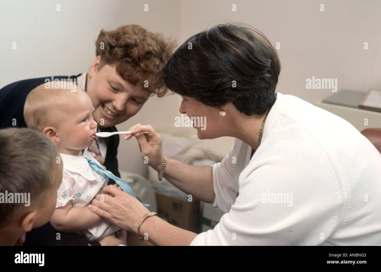Health visitor baby hi-res stock photography and images - Alamy