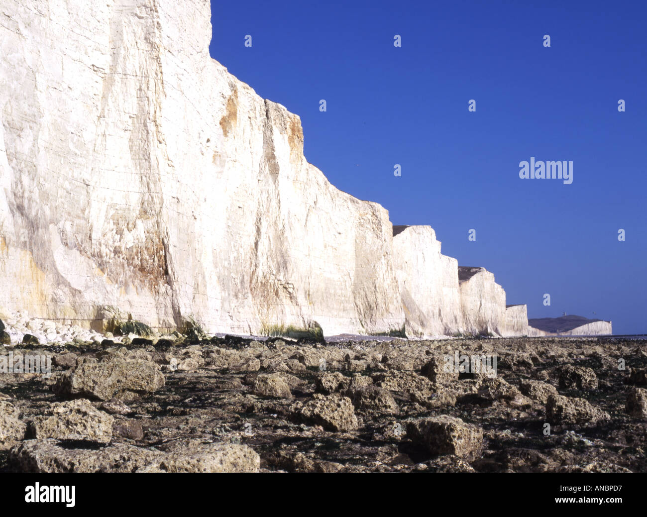 White Cliffs Hastings South Coast UK Stock Photo - Alamy