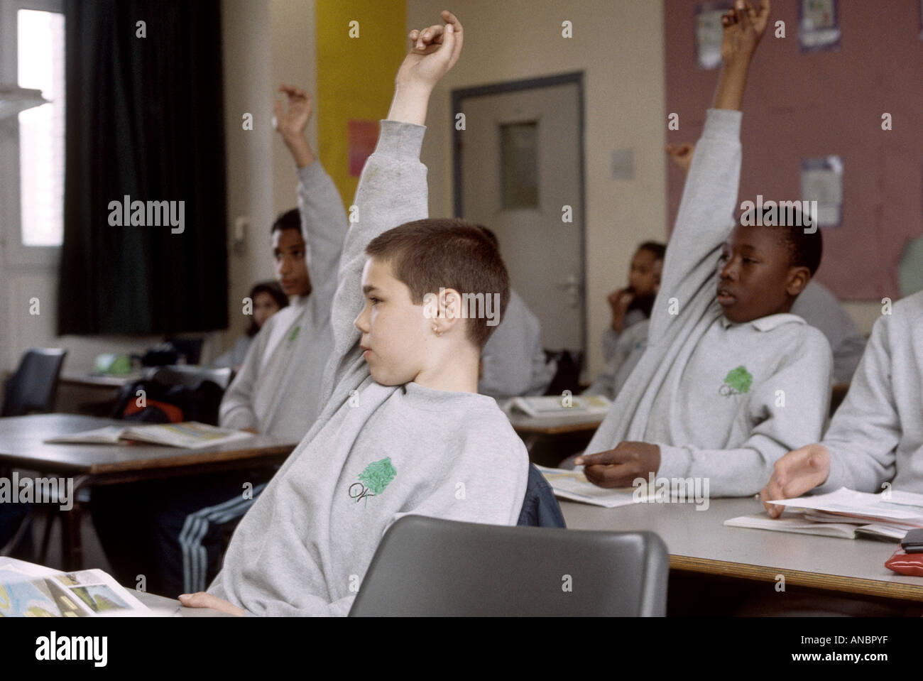 Classroom year 7 uk hi-res stock photography and images - Alamy