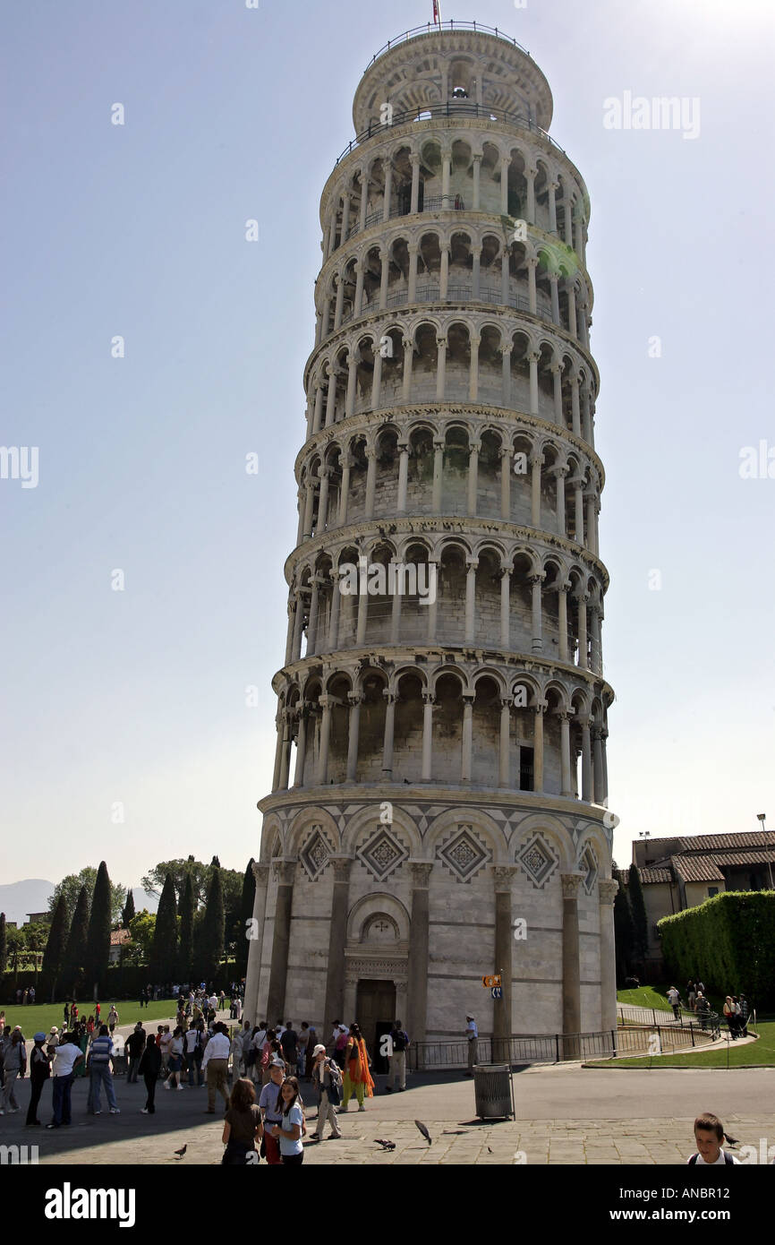the leaning tower of pisa Stock Photo - Alamy