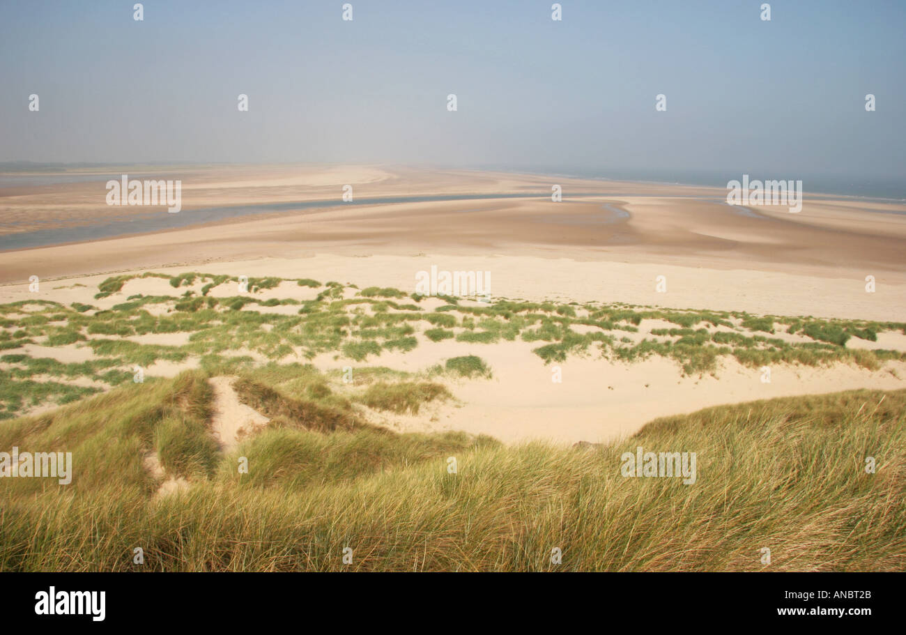 Budle Bay in Northumberland England UK Stock Photo - Alamy