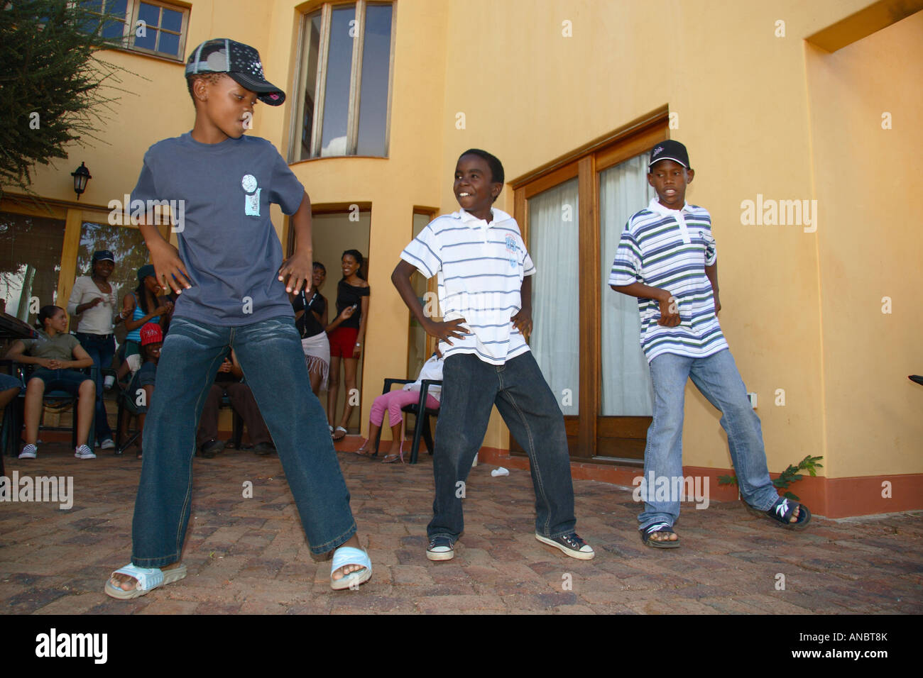 Young boys dancing at a party Stock Photo - Alamy