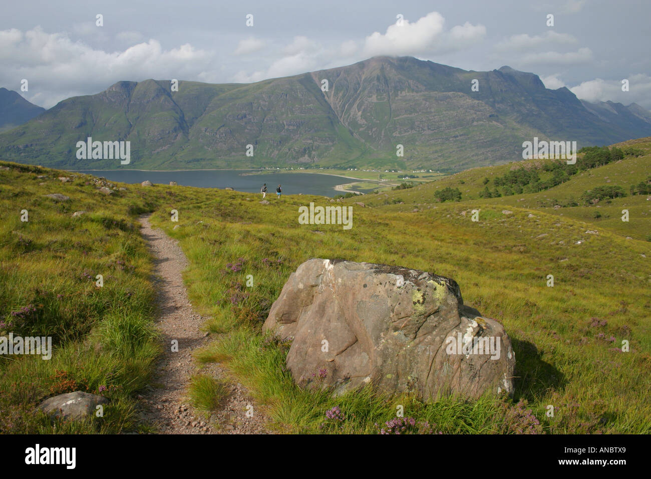 Liathach from Ben Damh in the Torridon area of Scotland Stock Photo - Alamy