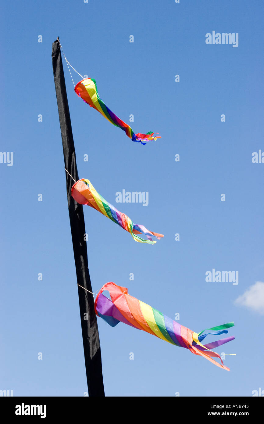 Festival windsocks hi-res stock photography and images - Alamy