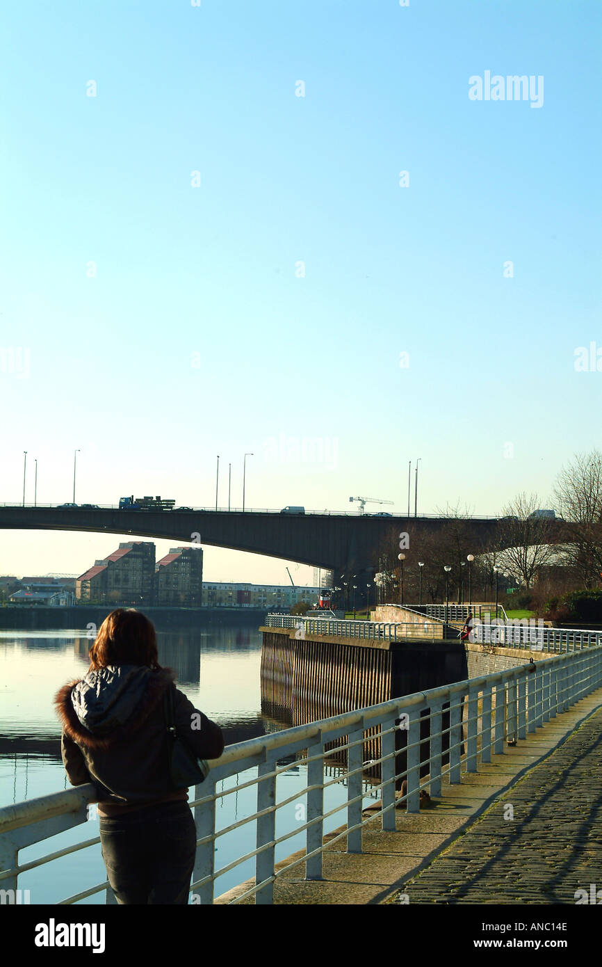M8 motorway over the kingston bridge hi-res stock photography and ...