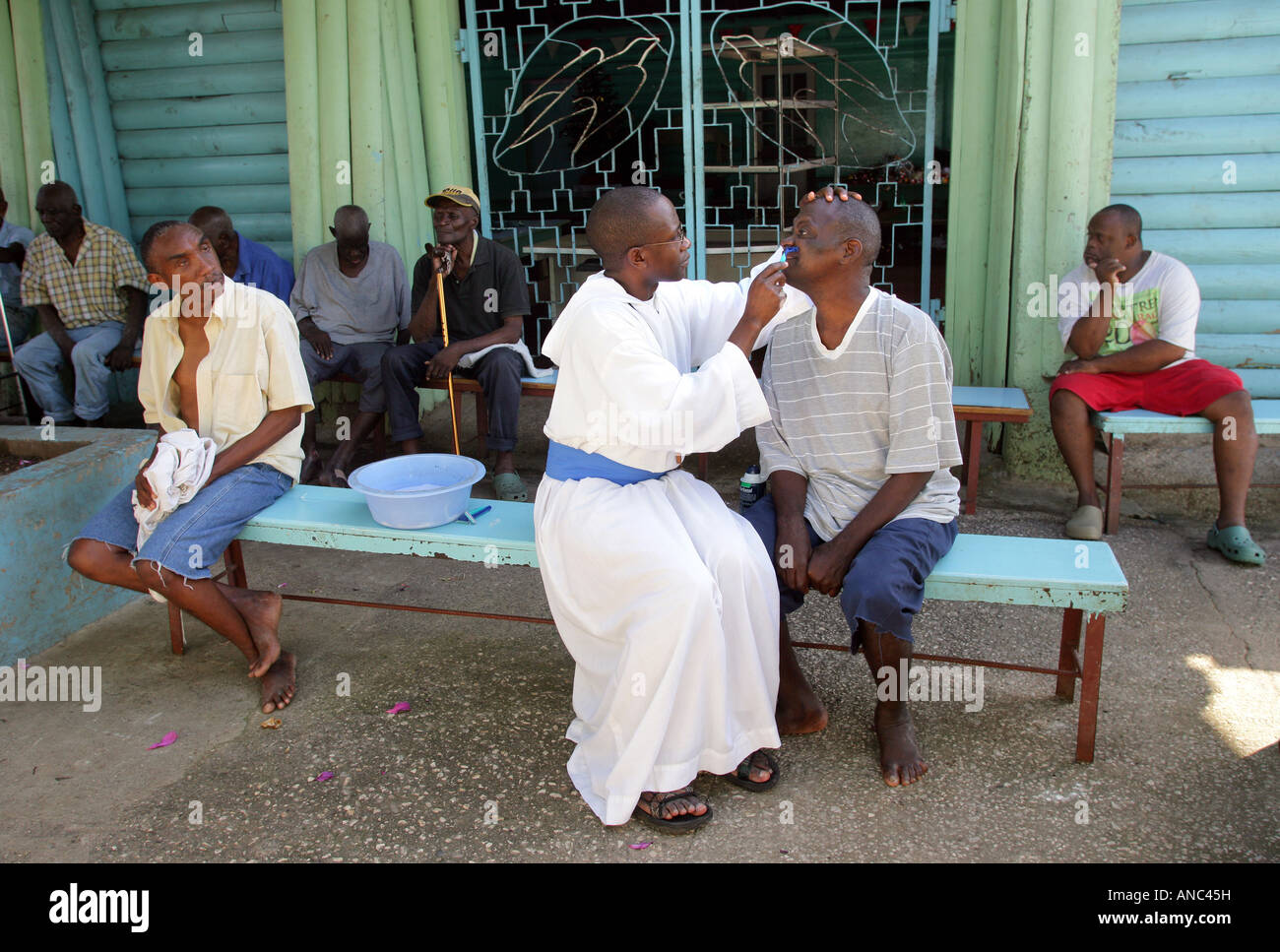Catholic congrigation "Missionaries of the Poor" (MOP) care for the ...