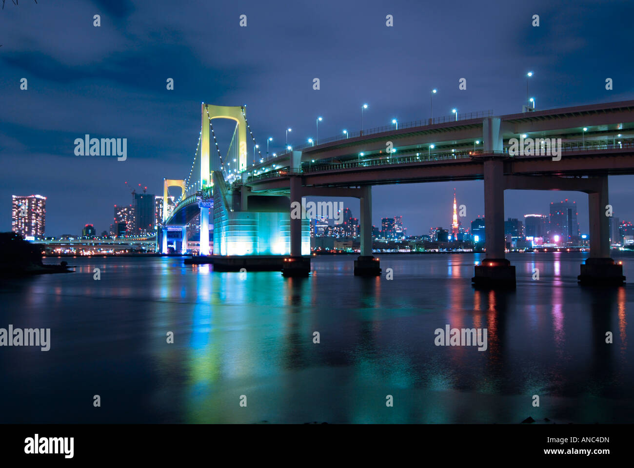 Rainbow bridge, Tokyo Stock Photo - Alamy