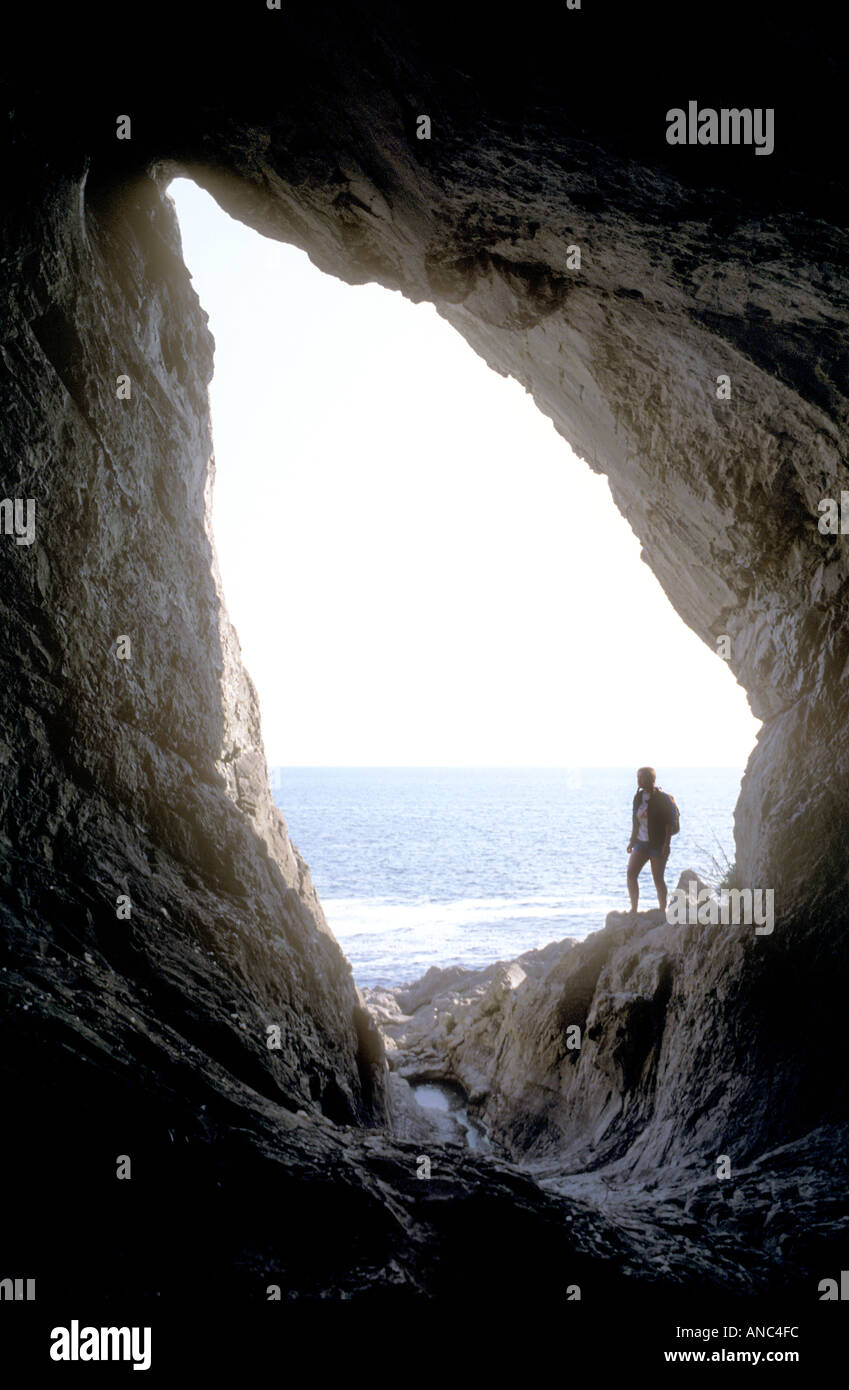 Red lady of paviland cave hi-res stock photography and images - Alamy
