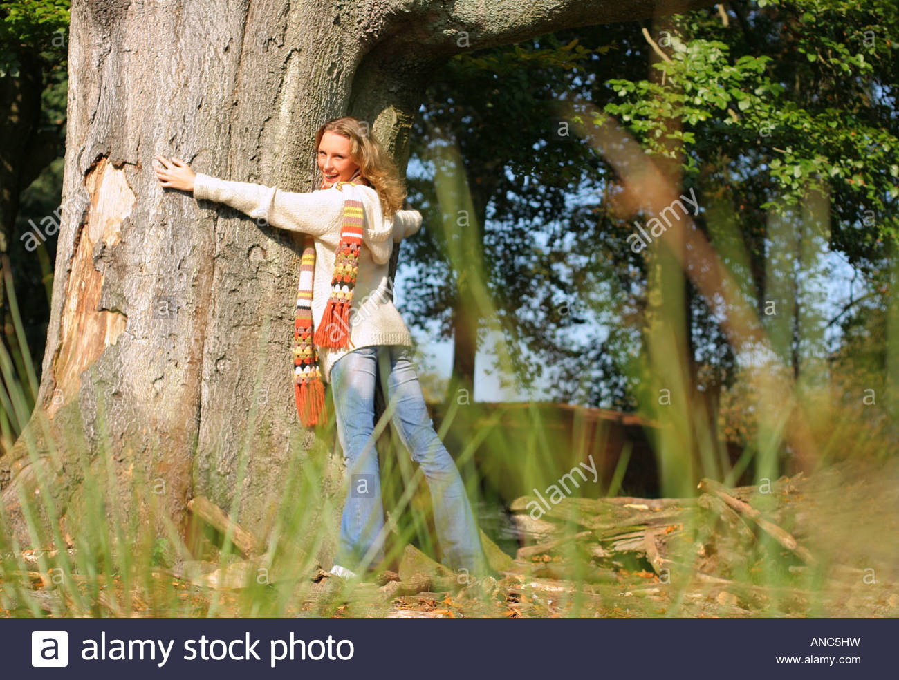 Baum Umarmen High Resolution Stock Photography and Images - Alamy