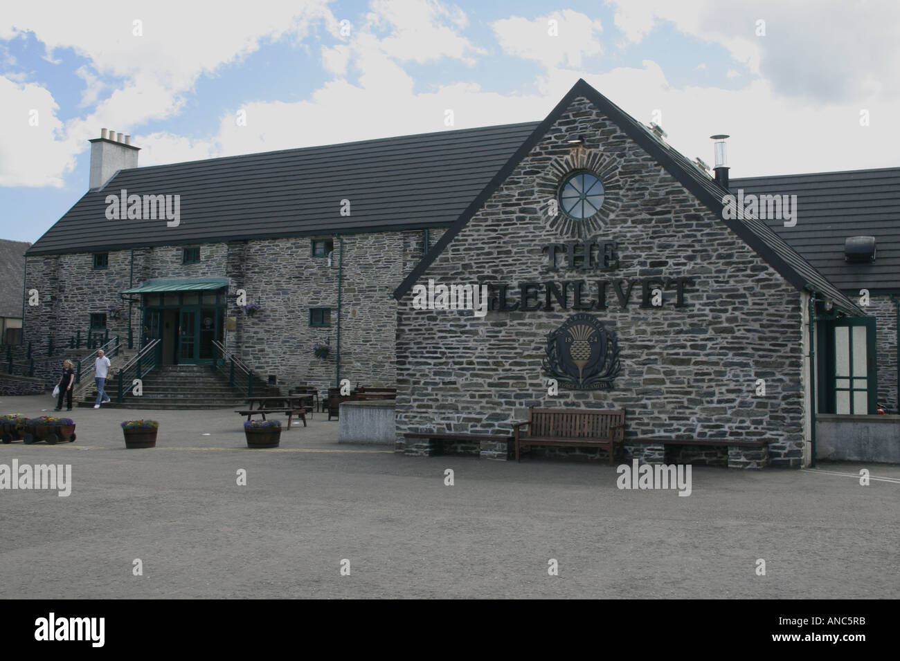 Glenlivet Distillery in the Scottish Highlands Stock Photo - Alamy