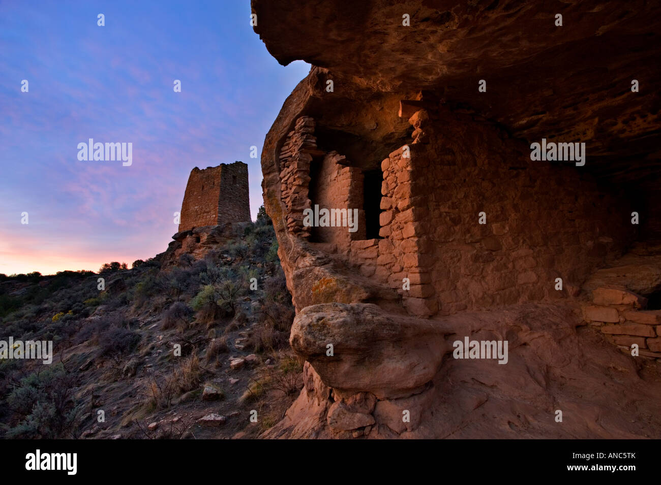 Hovenweep national Monument Stock Photo - Alamy