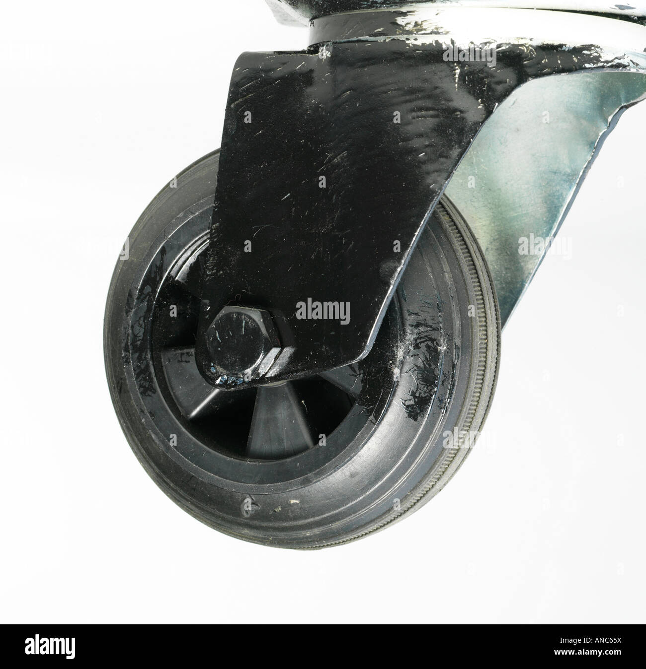 close up wheel trolley, truck Stock Photo - Alamy