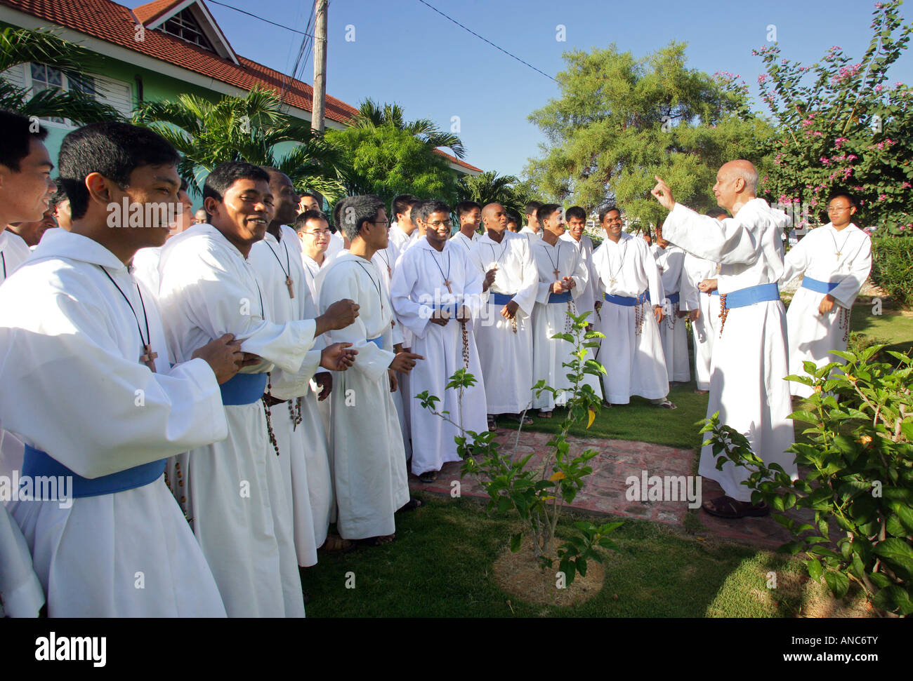 Father Richard Ho Lung (right), founder and head of the roman catholic ...