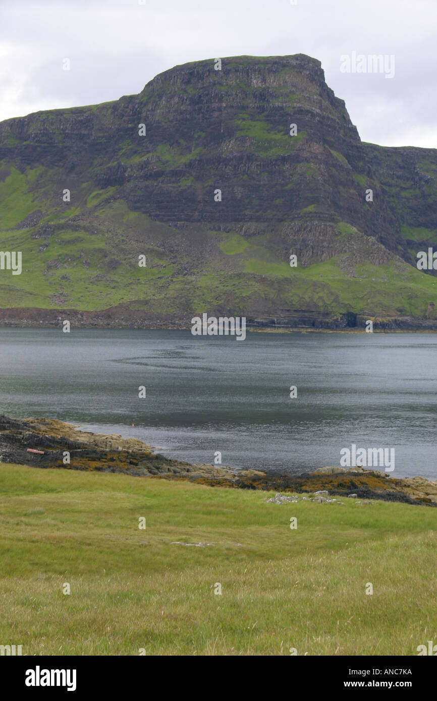 Waterstein Head on the Waternish Peninsula on the Isle of Skye ...