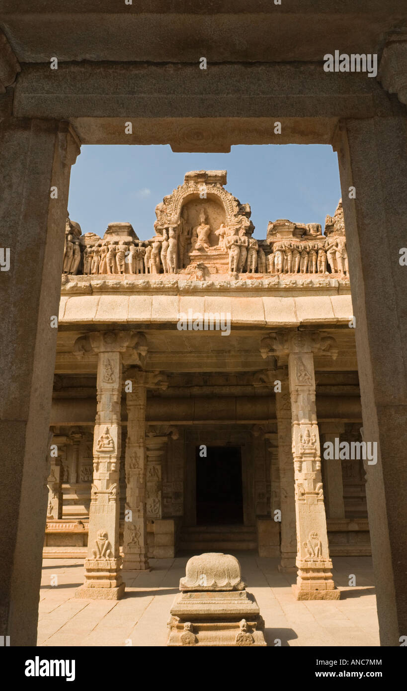 Hazara Rama Temple Hampi Karnataka India Stock Photo - Alamy
