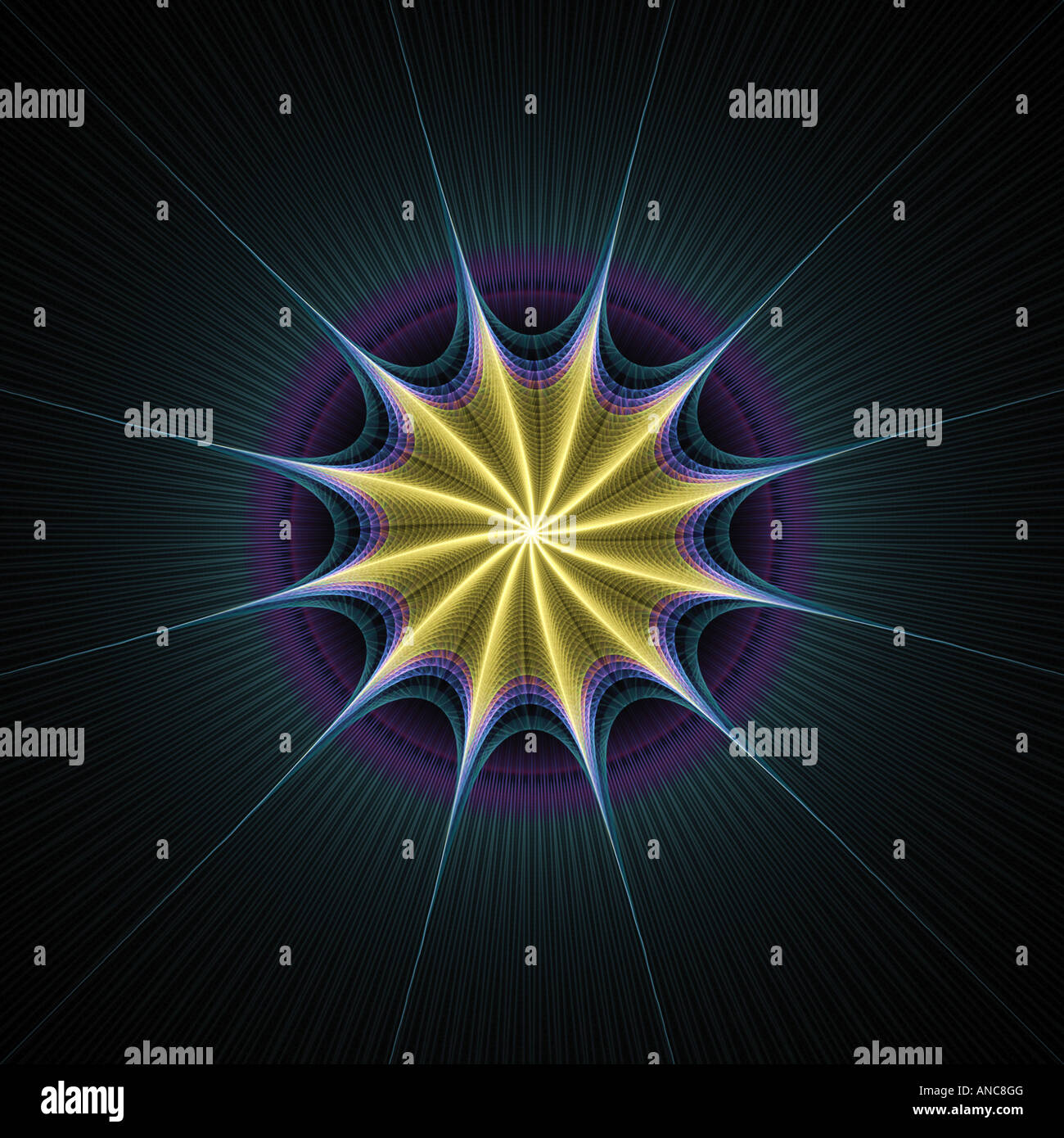 Radiating rays background hi-res stock photography and images - Alamy