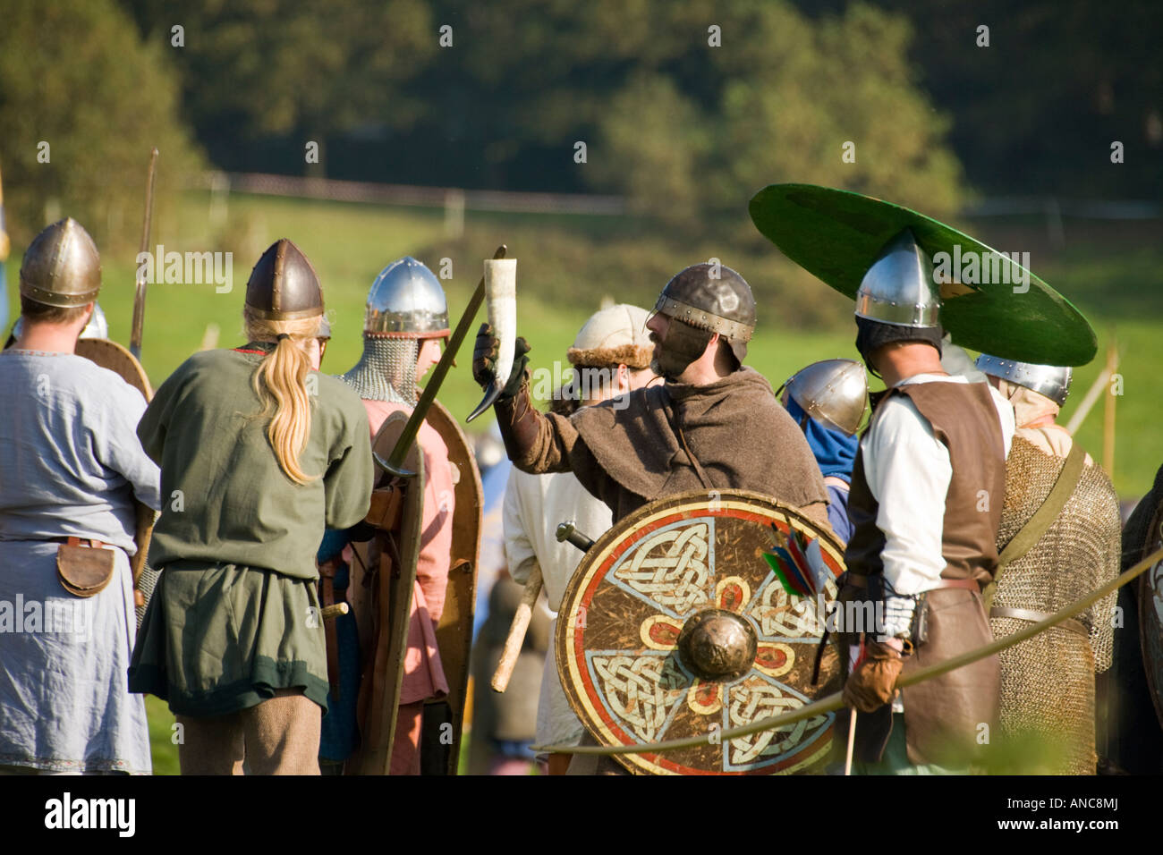 King Harold s soldiers during a lull in fighting during the Battle of ...