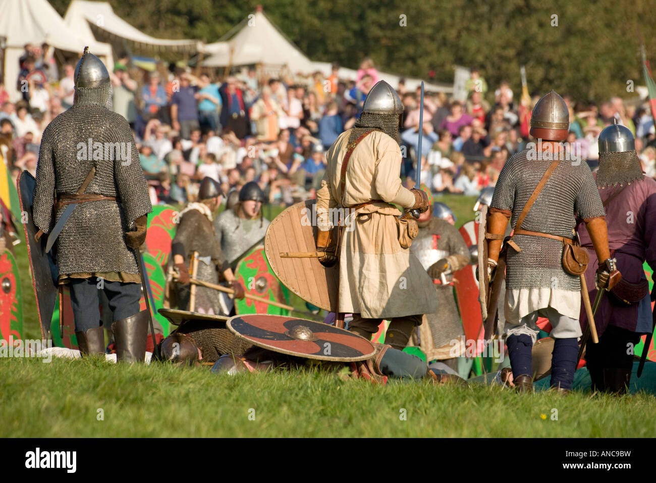 Williams soldiers fight a King Harold s ailing army to secure victory ...