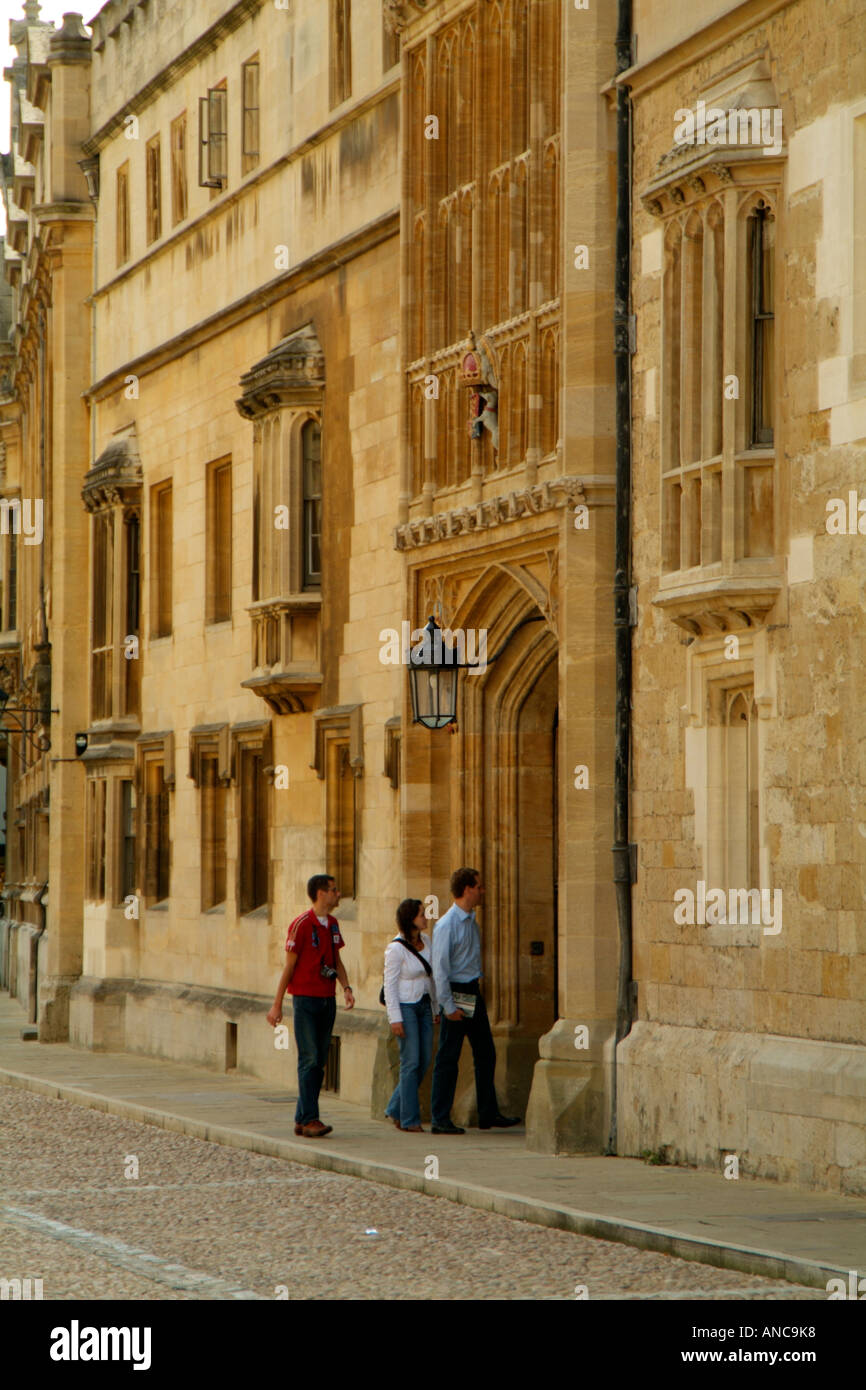 Brasenose College Oxford University Oxfordshire England UK Stock Photo ...