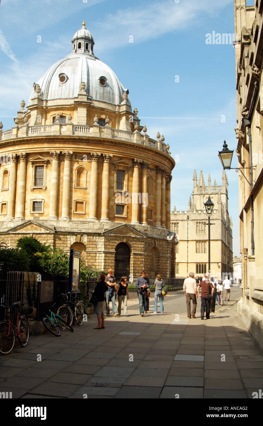 The Radcliffe Camera building Oxford University Oxford England UK Stock ...