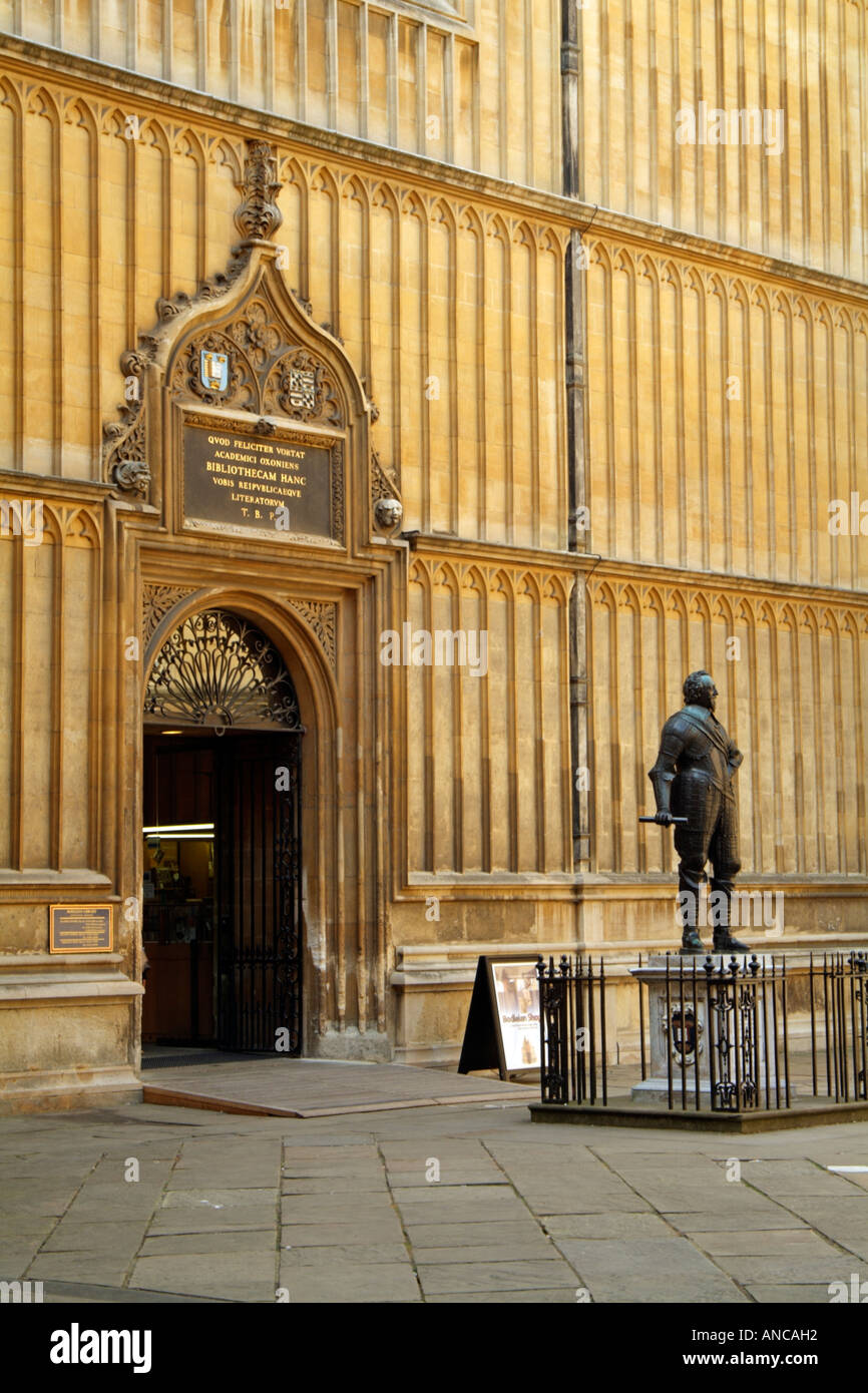The Bodleian Library. Oxford University Oxfordshire England UK Stock ...