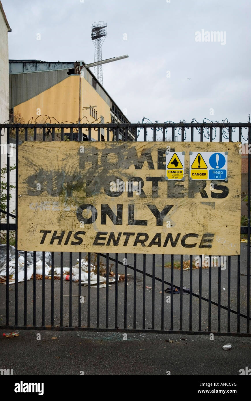 Boothferry Park home of Hull City FC until 2002 Stock Photo - Alamy