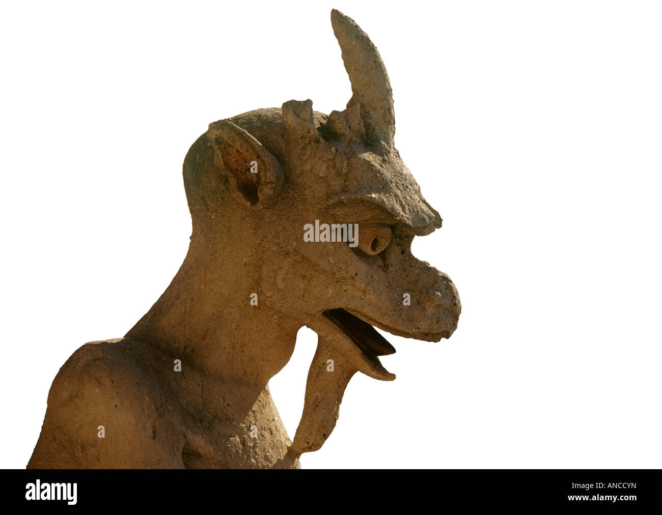 Cut-out of Notre Dame Gargoyle Paris France Stock Photo - Alamy