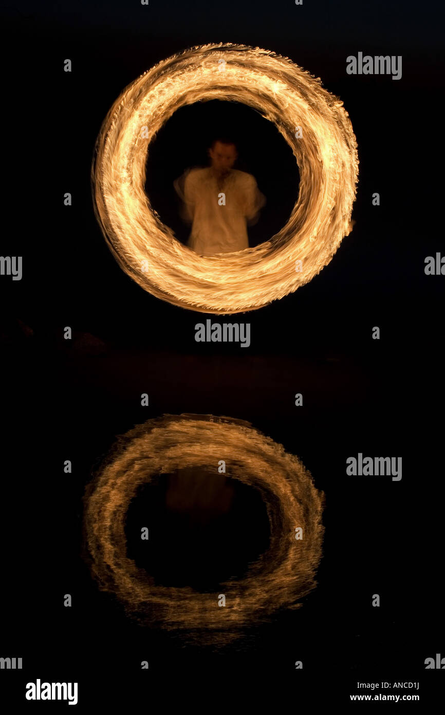 Twirling Fire Sticks High Resolution Stock Photography and Images - Alamy