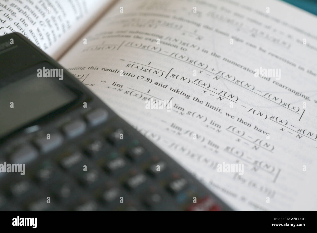 Calculus mathematics hi-res stock photography and images - Alamy