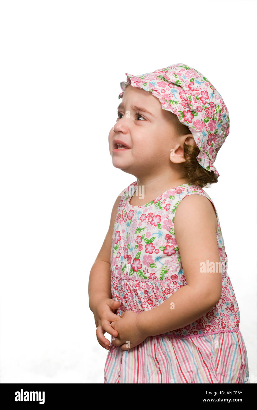 Pretty girls face side view hi-res stock photography and images - Alamy