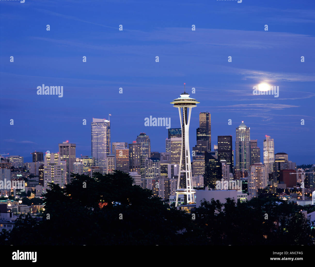 Kerry park seattle wa hi-res stock photography and images - Alamy