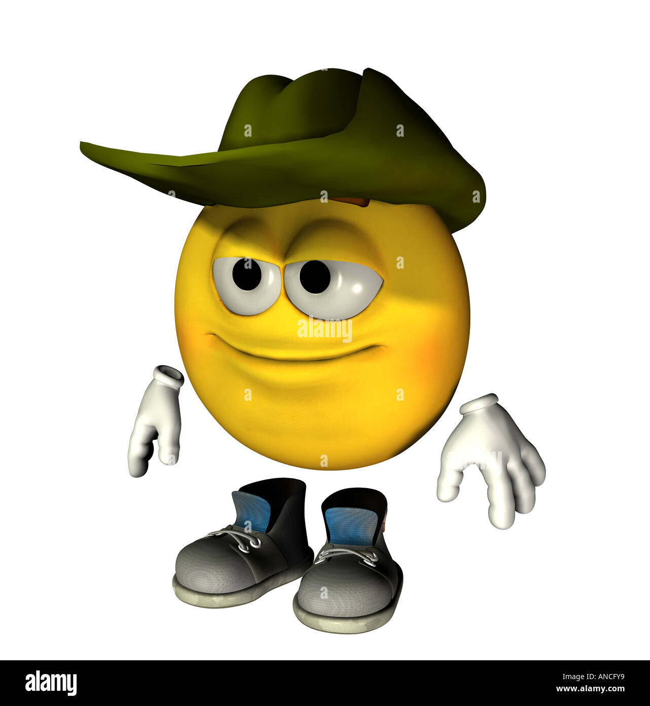 Robin Hood Smiley Stock Photo - Alamy